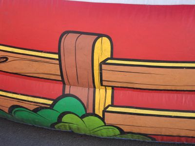 Rodeo-Luftkissen Bull Riding Fallkissen für Rodeo- Multiride VIV Inflatable