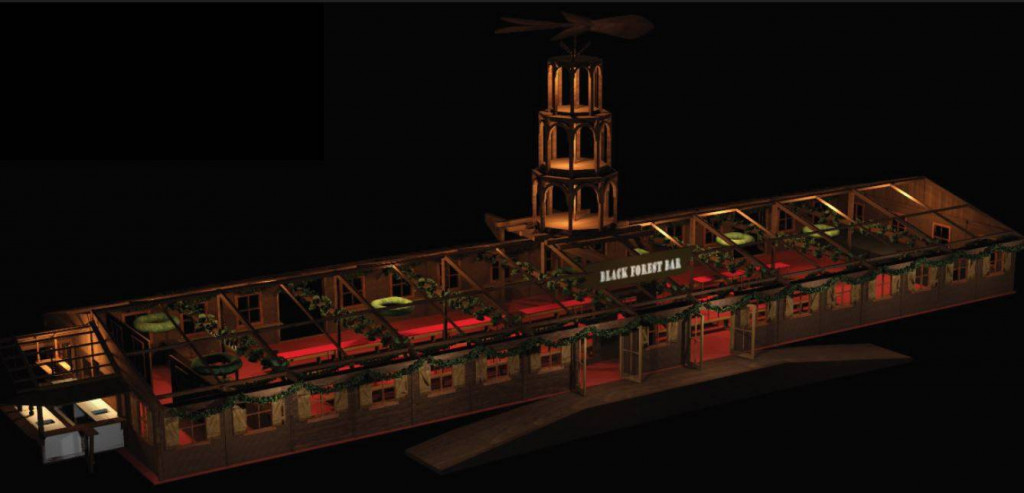 Christmas Pyramid Bar