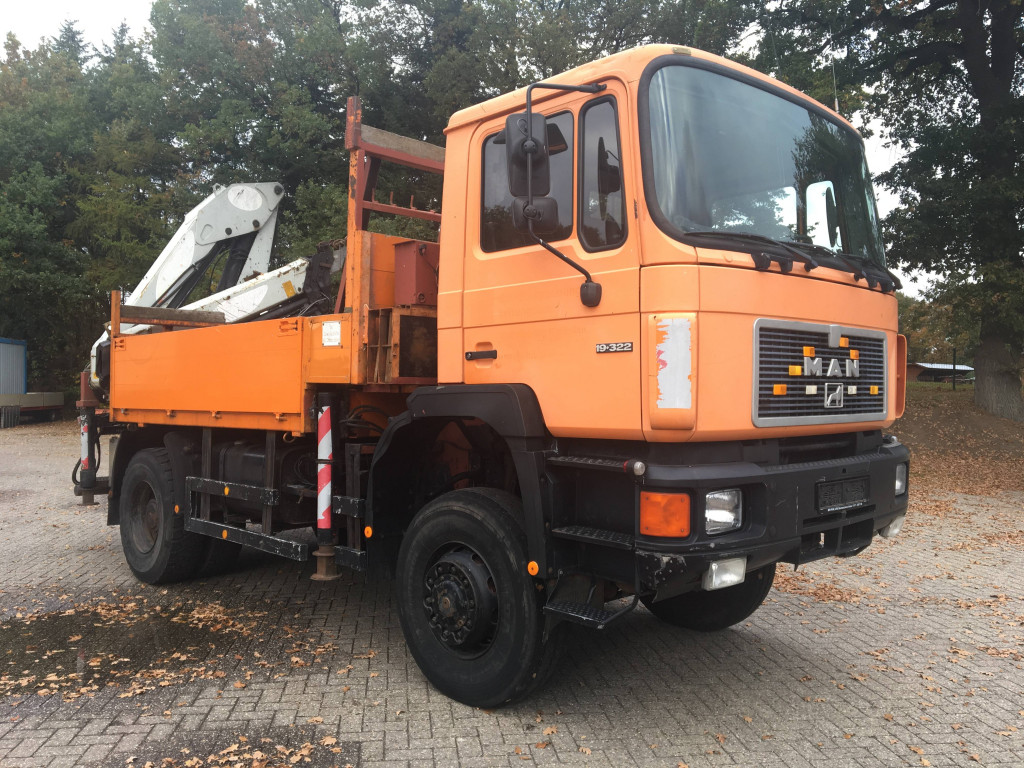 MAN Allrad Kran Zugmaschine