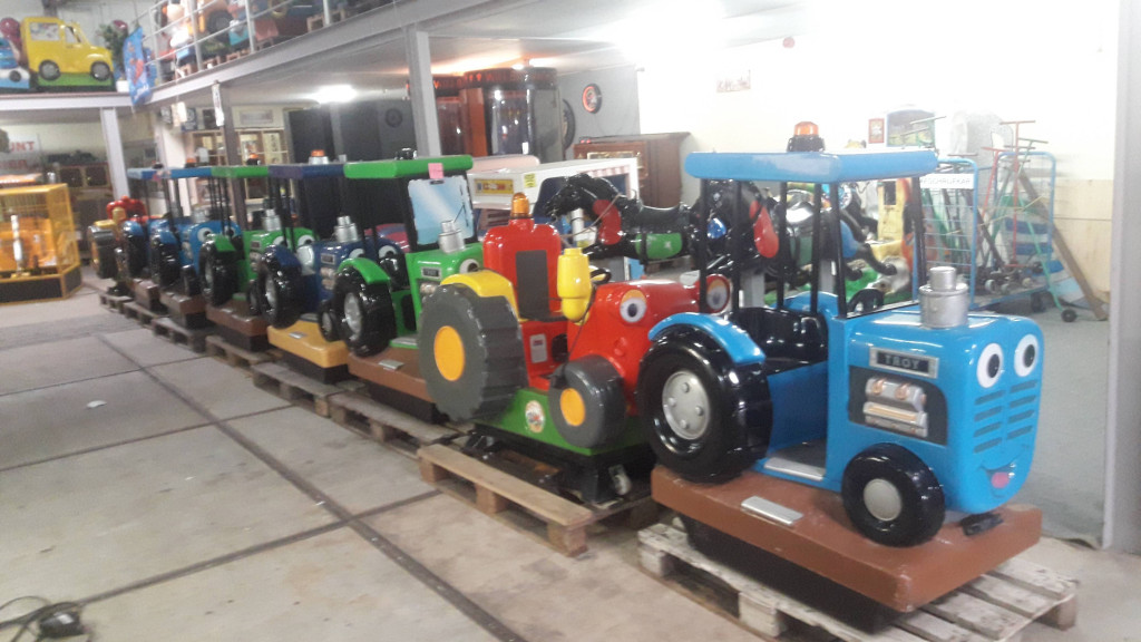 kiddy ride tractor bob brum Thomas und mehr