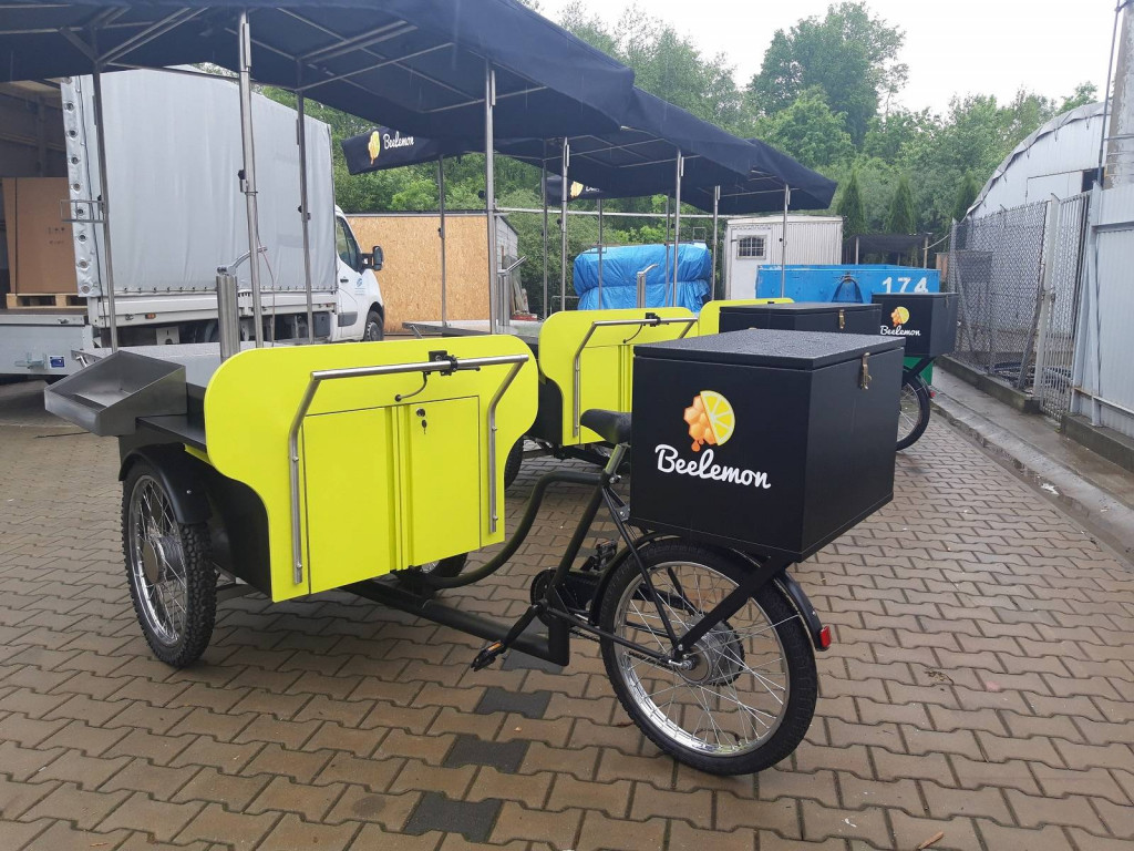 Hofmann Saft-Verkaufsfahrrad Juice Bike mobile Saftbar Fahrrad
