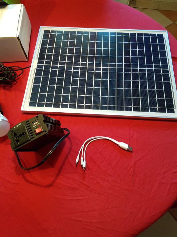 Solar Akku mit Powerbatterie