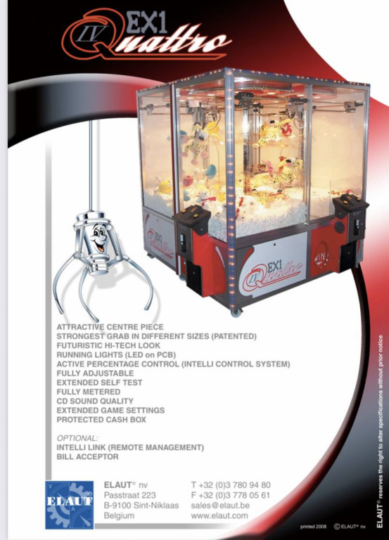 Greifer EX1 Quattro, Topper