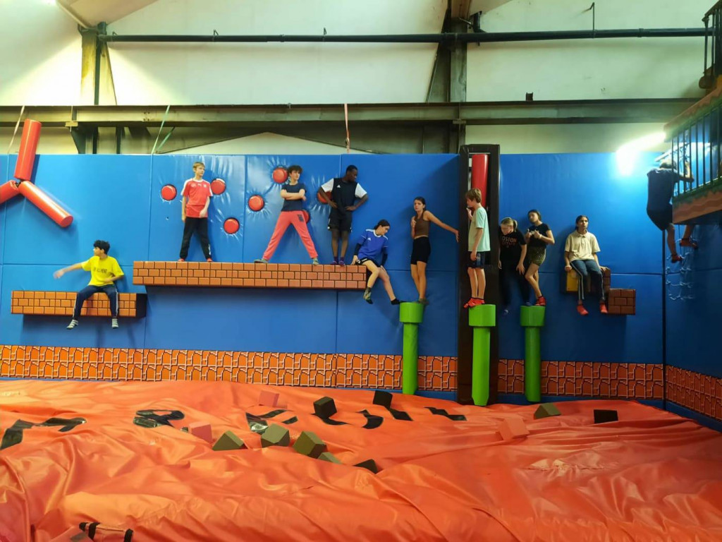 Wipeout obstacle course