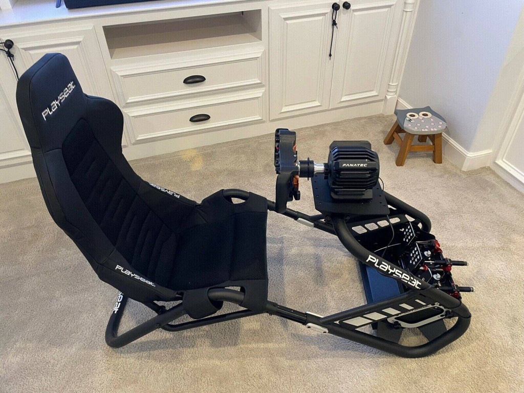 COMPLETE SIM RIG ,Playseat Trophy, FANATEC Direct Drive Wheelbase ...