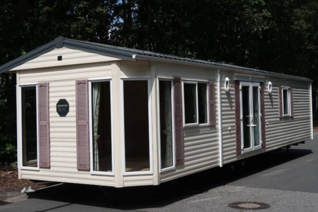 Mobilheim Nordhorn BK Senator winterfest dauerwohnen caravan camping ...