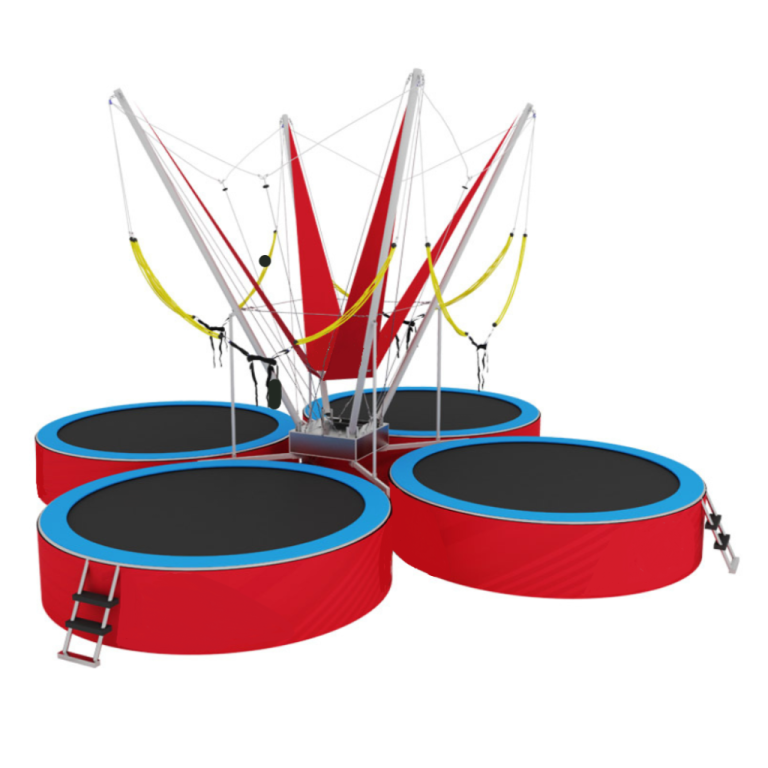 4er Bungee-Trampolin (stationär) NEU