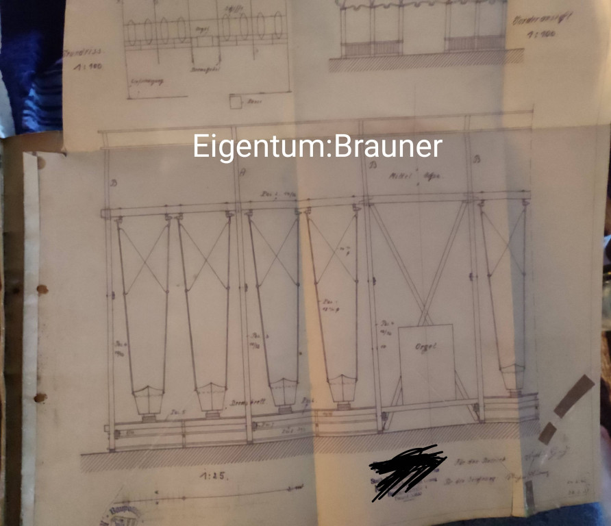 Original Baubuch einer Schiffschaukel