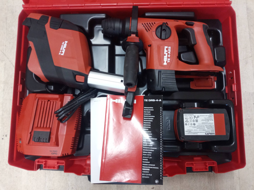 Hilti TE4 - A22/DRS4A ,Akku Schlagschrauber und Absaugvorrichtung