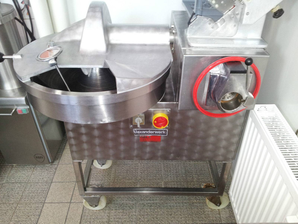Fleischkutter,Kutter, Blitz.Alexanderwerk, 20 liter, Mischer, Zwilling
