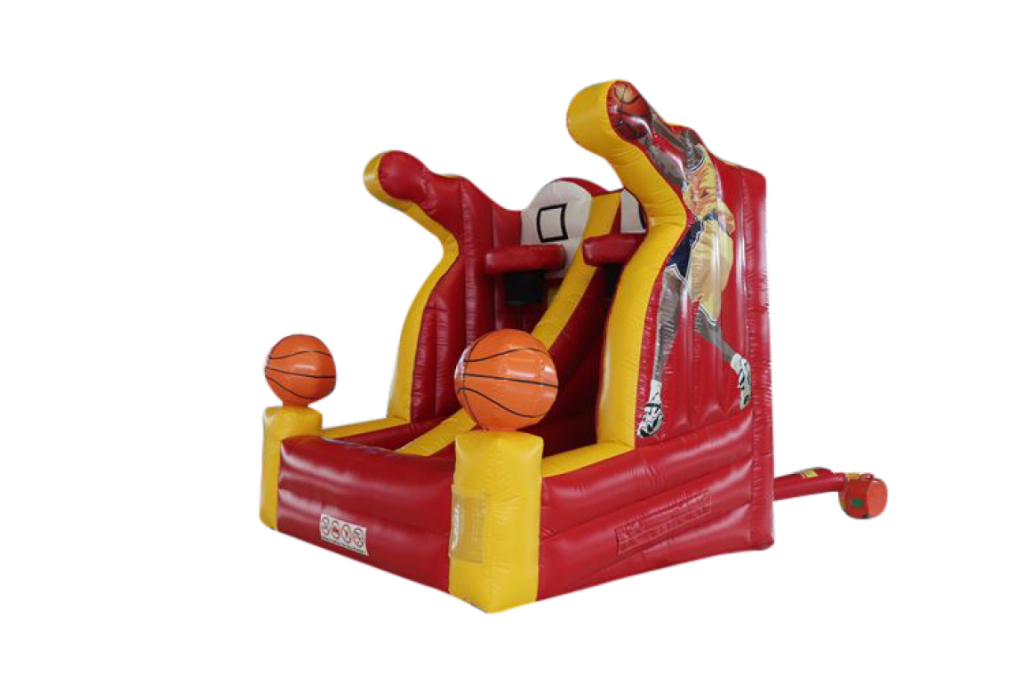 Aufblasbares Basketball Wettkampfmodul in 3m x 3m x 4m