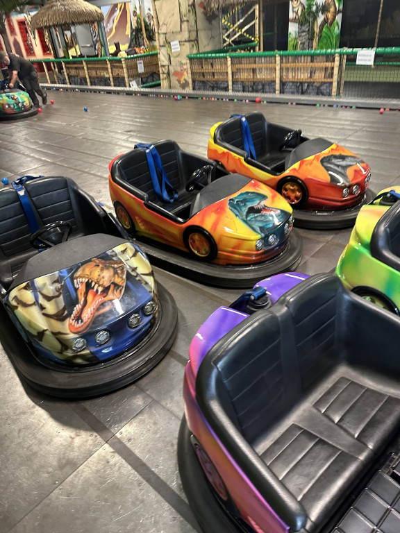 Scooter bumper cars
