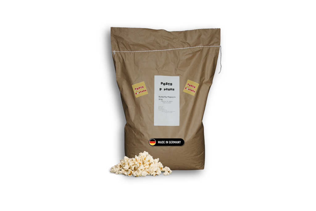 Butterfly-Popcornmais aus Deutschland 10kg